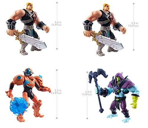 Masters of the Universe 986A-HBL65 Mix A Animated Figure Assortment Set of 4 | eBay