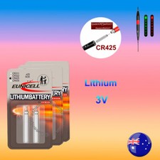 10 X Cr425/br425 Lithium Battery Fishing LED Float BLISTER Eunicell 3v ...
