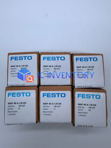 1PCS NEW FESTO pressure gauge MAP-40-6-1/8-EN 161127 | eBay