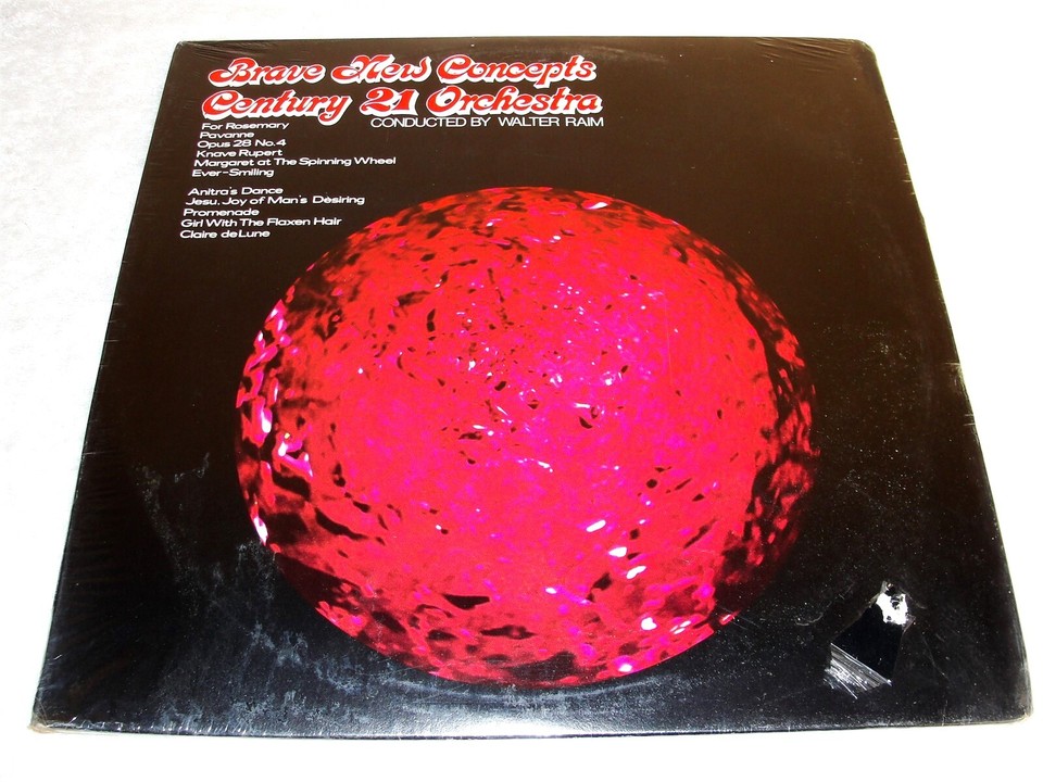 Walter Raim / Century 21 Orch "Brave New Concepts" 1968 Jazz/New Age LP ...