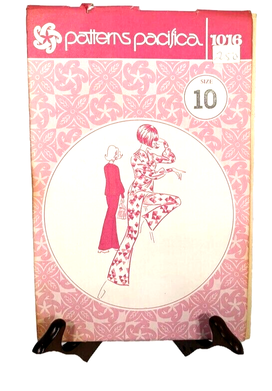 VINTAGE PATTERNS PACIFICA SEWING PATTERN TOP & BELL BOTTOM #1016 SIZE ...