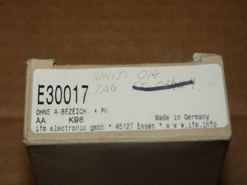 IFM E30017 Efector | eBay