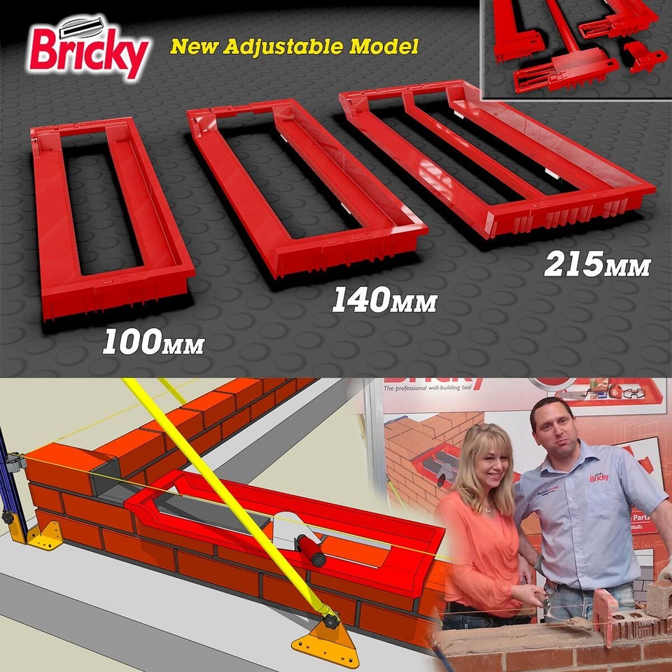 Bricky Pro Model Wall Building Masonry Tool Set | eBay