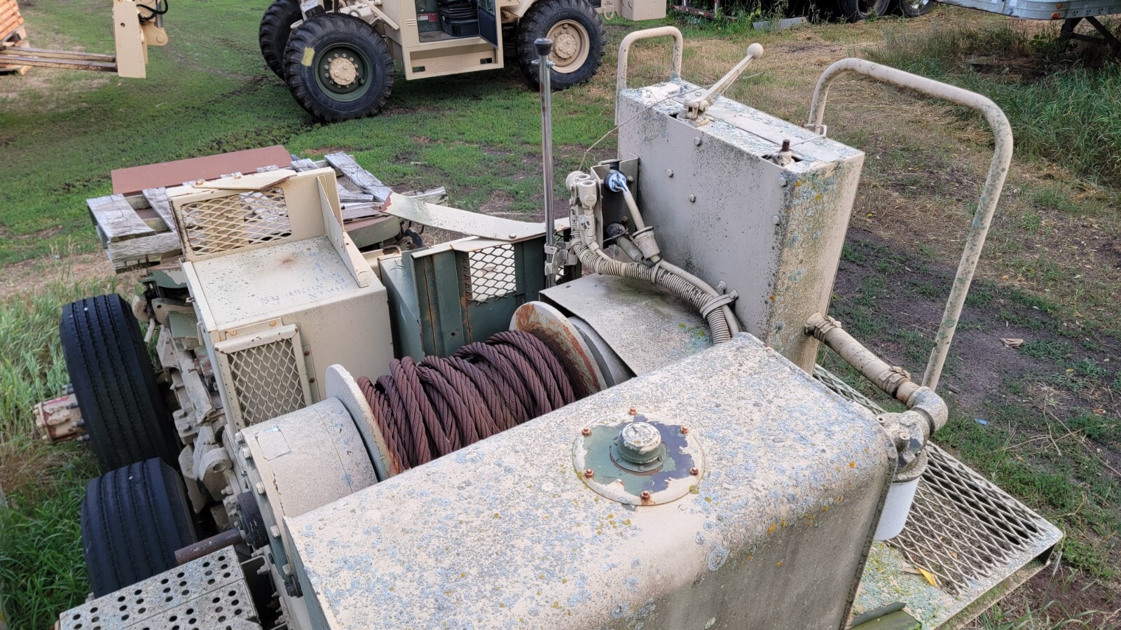 M916 military truck chassis MTVR M915 LMTV MRZR HMMWV Winch Transfer ...