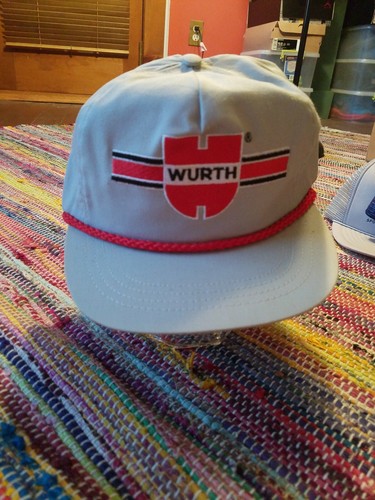 Vintage Wurth Racing Tools Trucker SnapBack Hat SKM Made In USA Cat ...