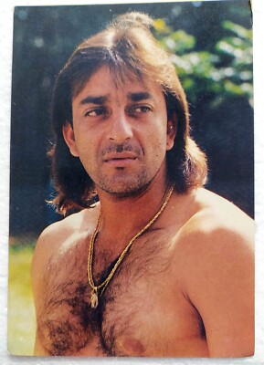 Bollywood Actor India Star Sanjay Dutt Rare Old Original Post card ...