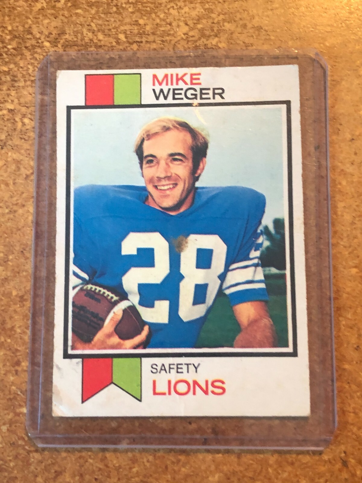 1973 Topps Football # 39 Mike Weger | eBay