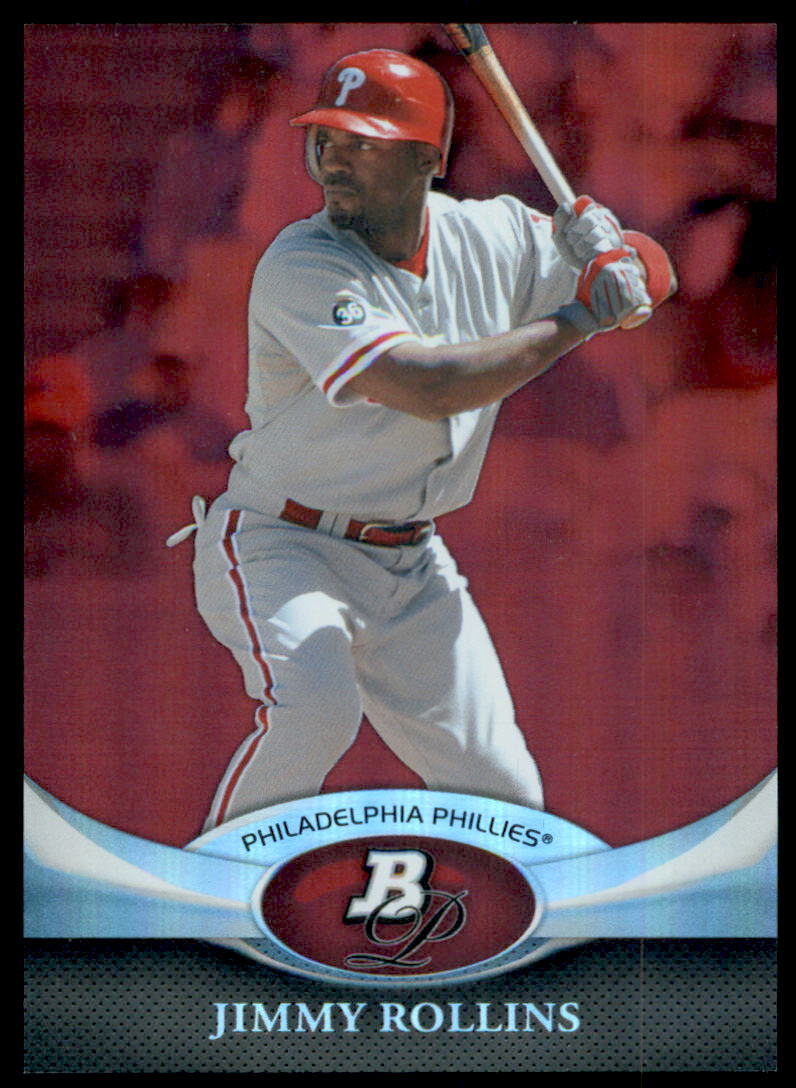 2011 Bowman Platinum #12 Jimmy Rollins Ruby | eBay