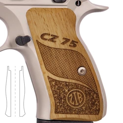 Zib Grips for CZ 75/85 Compact, CZ P-01, P100, CZ PCR, CZ 75 D, Palm ...