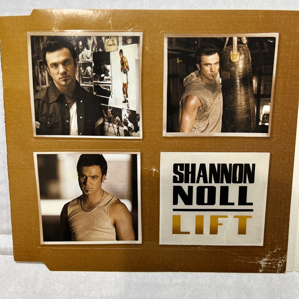 Shannon Noll Lift 4 Track CD Single Incl Videos and Stickers Hype ...