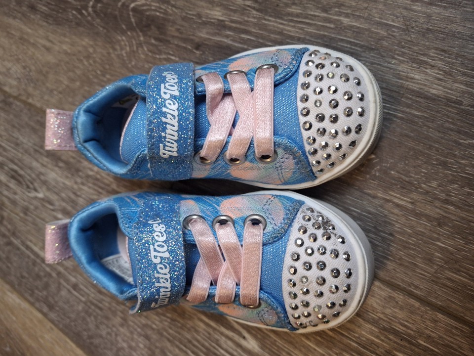 Twinkle Toes Toddler Girls Shoes Dazzled And Pink | eBay