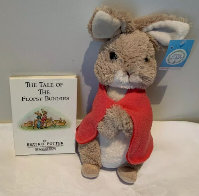 New With Tag Beatrix Potter Adorable Flopsy Bunny Plush Soft Toy By ...
