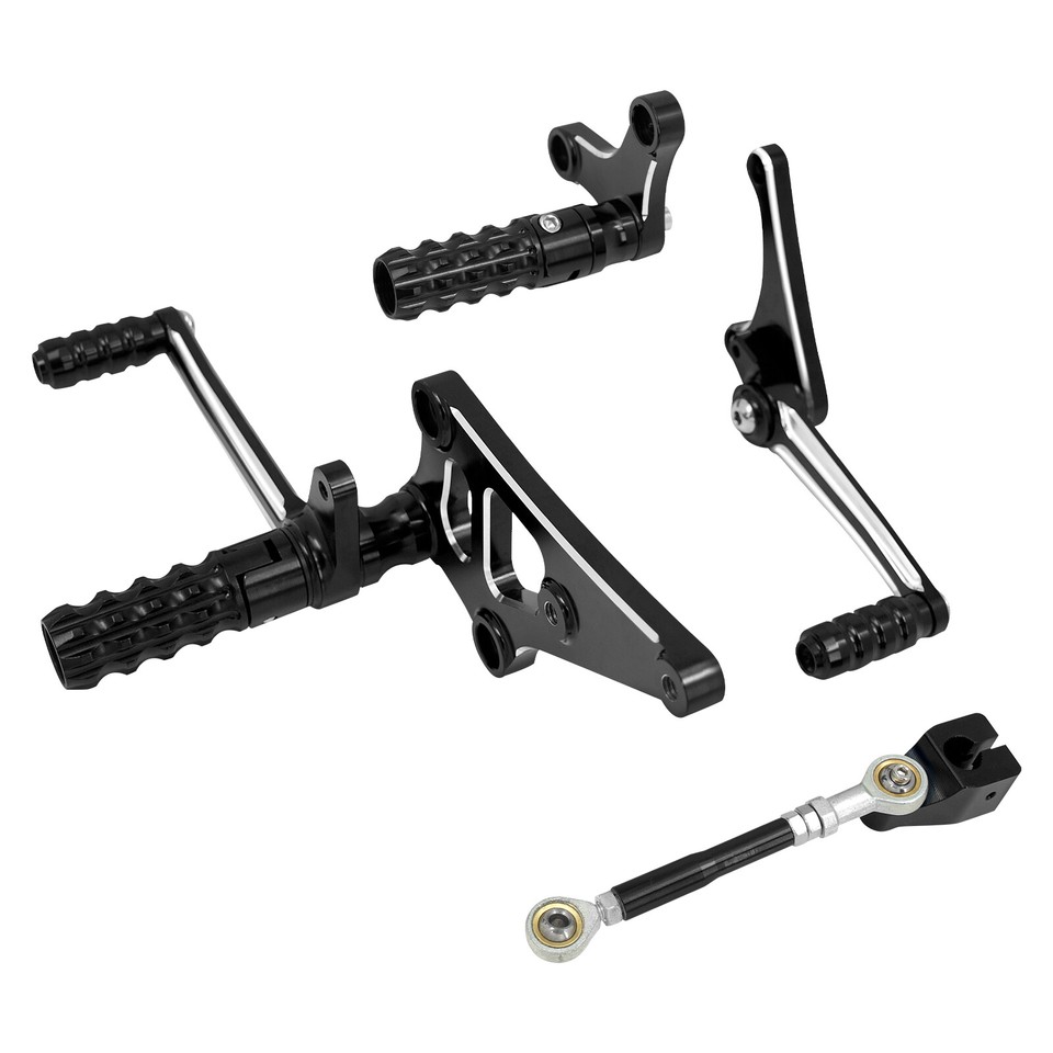 Rear Controls Foot Peg Levers Linkages For Harley Sportster XL883 1200 ...