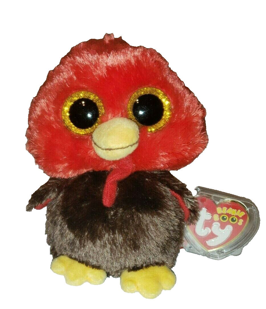 Ty Beanie Boos - FEATHERS the Turkey (6 Inch)(Walgreen's Exclusive) NEW ...