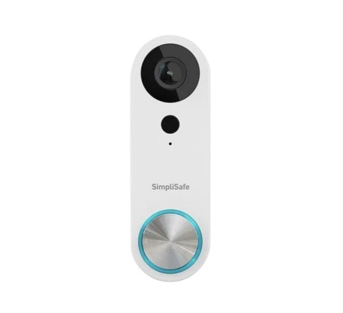 SimpliSafe SSDB3 Pro Smart Home Security Wi-Fi Video Doorbell Wired ...