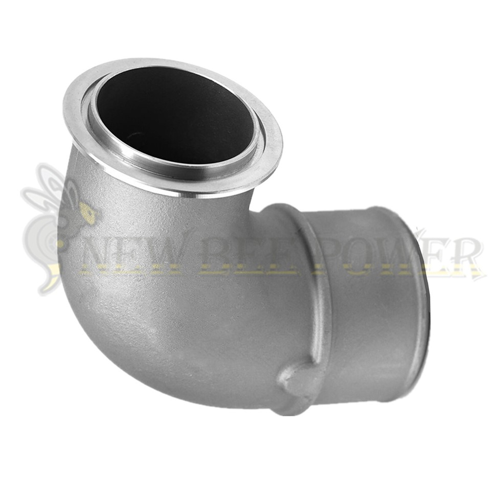 BorgWarner S400 Style V-Band 90 Degree Turbo Elbow For Cummins ISX ...