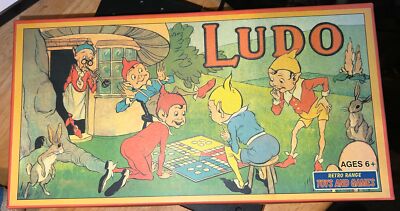 LUDO Board Game Elves Complete Retro Range Toys & Games - Missing 2 ...