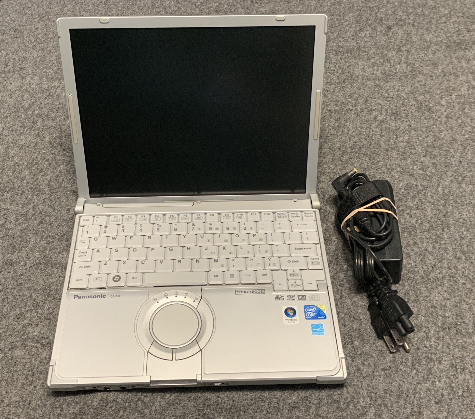 Panasonic Toughbook CF-W8 Core 2 Duo Windows XP BIOS LOCKED - PARTS OR ...