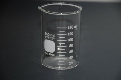 PYREX 1000-150 Griffin Low Form 150mL Beaker Graduated | eBay