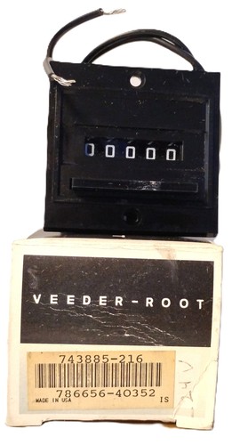 Veeder Root 743885-216 786656-4O352 24 V DC 5 Digit Electronic Counter ...