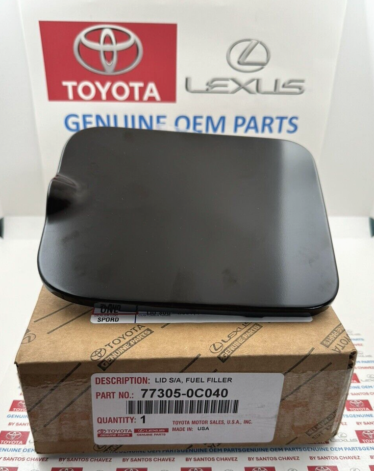 2004-06 Toyota Tundra Double Cab Fuel Gas Door GENUINE OEM PART 77305 ...