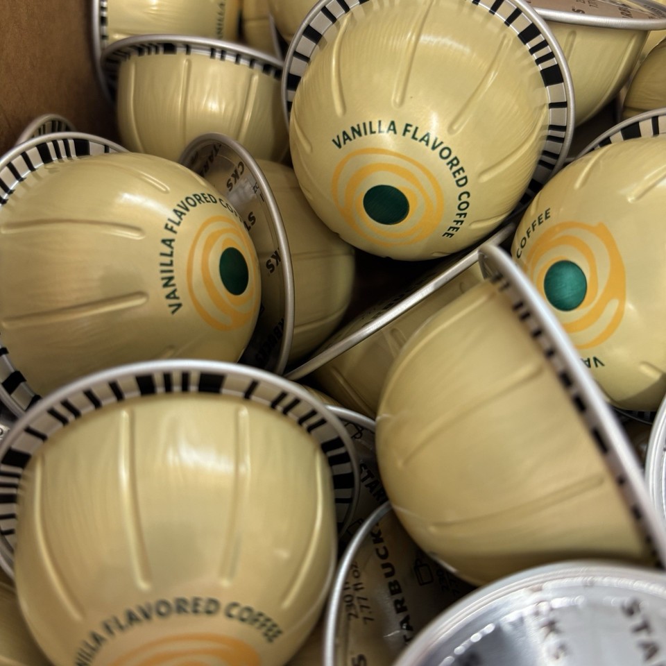 Starbucks by Nespresso Vertuo Creamy Vanilla Coffee 48 Capsules BULK ...