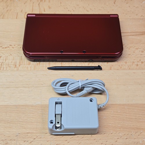 Top IPS - "New" Nintendo 3DS XL - Metallic Red Console - USA English | eBay