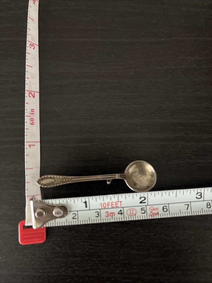 Vintage Sterling Silver 925 Spoon Pin Brooch | eBay