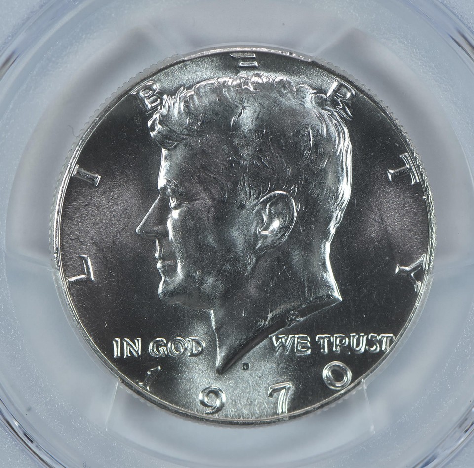 1970-D Kennedy Half Dollar MS65 PCGS Blue Label *2301 | eBay