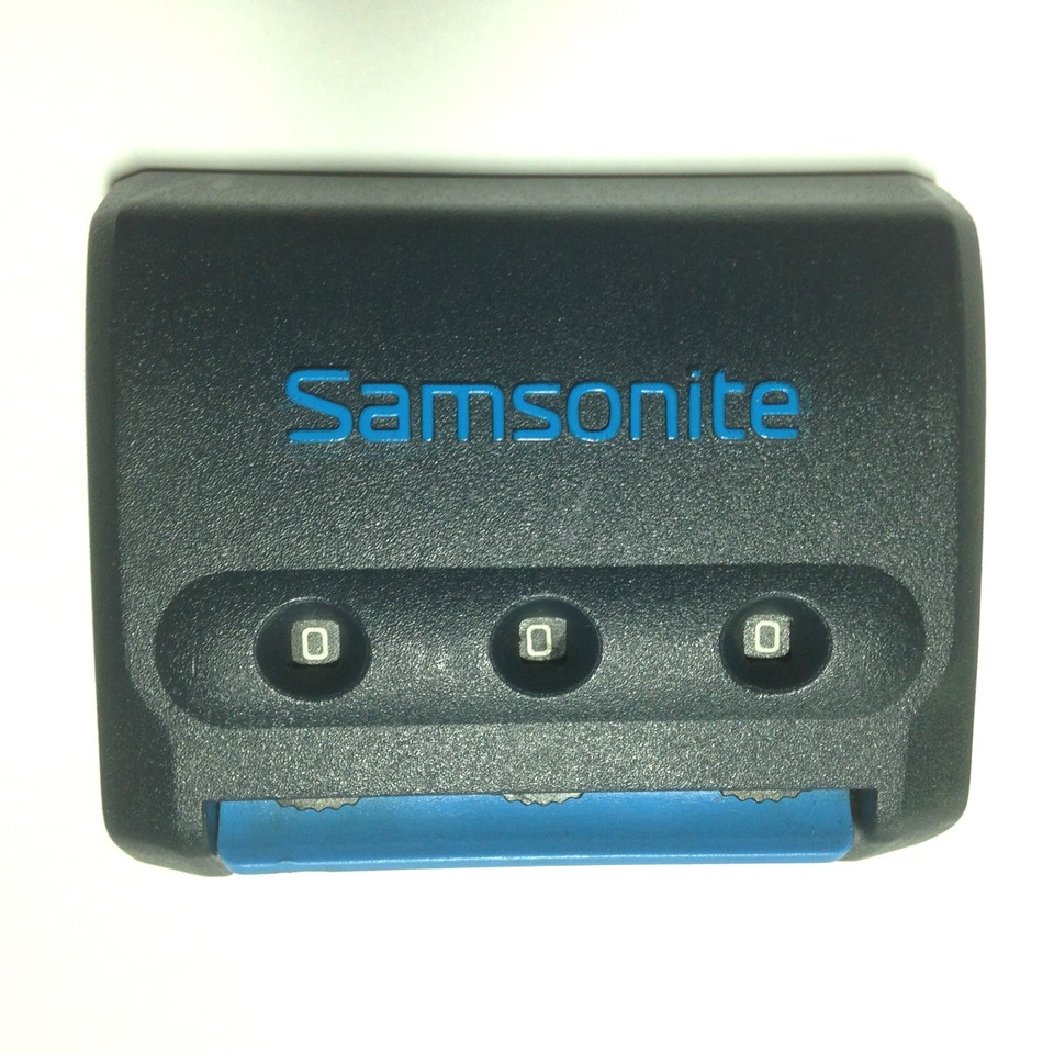 SAMSONITE replacement COMBINATION lock OYSTER epsilon SUITCASE spare ...
