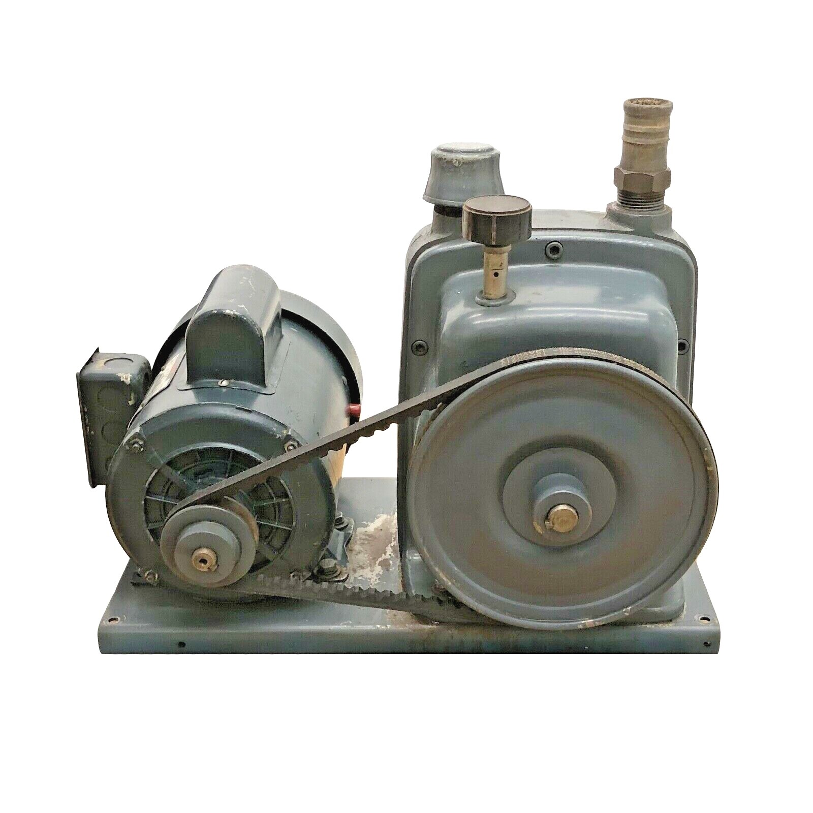 Scientific Company/Cenco Vacuum Pump 91140 Single Stage Belt Motor ...