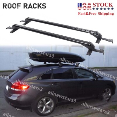 For Toyota Venza 2009-2023 Car w/Lock Cross Bar Luggage Carrier Top ...
