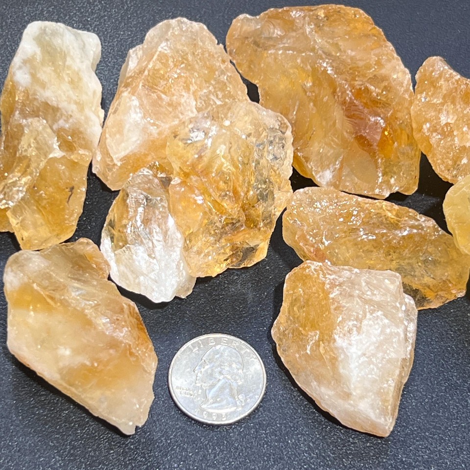 Large Citrine Crystals Rough Raw Stones (By The Piece or Pound ...