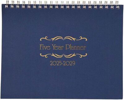5 Year Calendar Planner (Blue, 11 * 8.5'' 2025-2029) | eBay