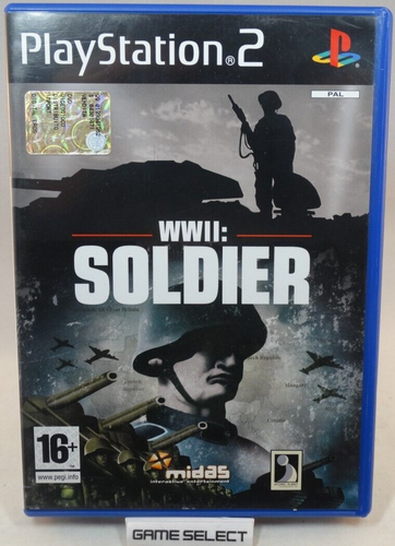 WWII Soldier sony PS2 PLAYSTATION 2 Pal Eu Eur Eng - Original Komplette ...