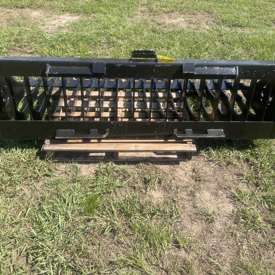 Skeleton Rock Bucket 76” Brand KC Skid Steer Attachment | eBay