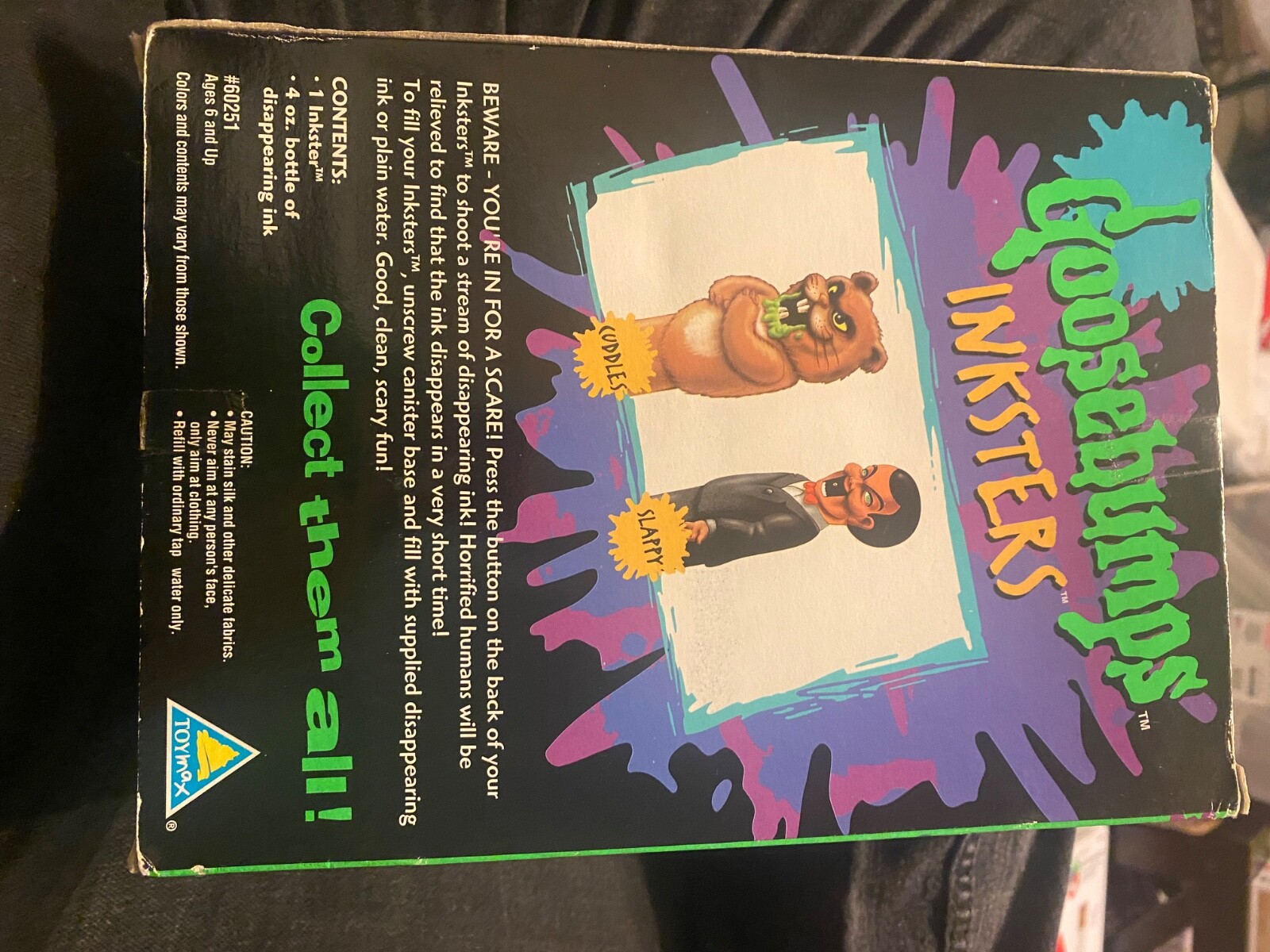 Goosebumps Inksters Slappy. Toy max Collector’s Items. 90’s Toys. | eBay