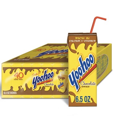 Yoo Hoo Chocolate Drink ( 6.5 fl.oz., 40 pk.) ~ Rich In Calcium ...