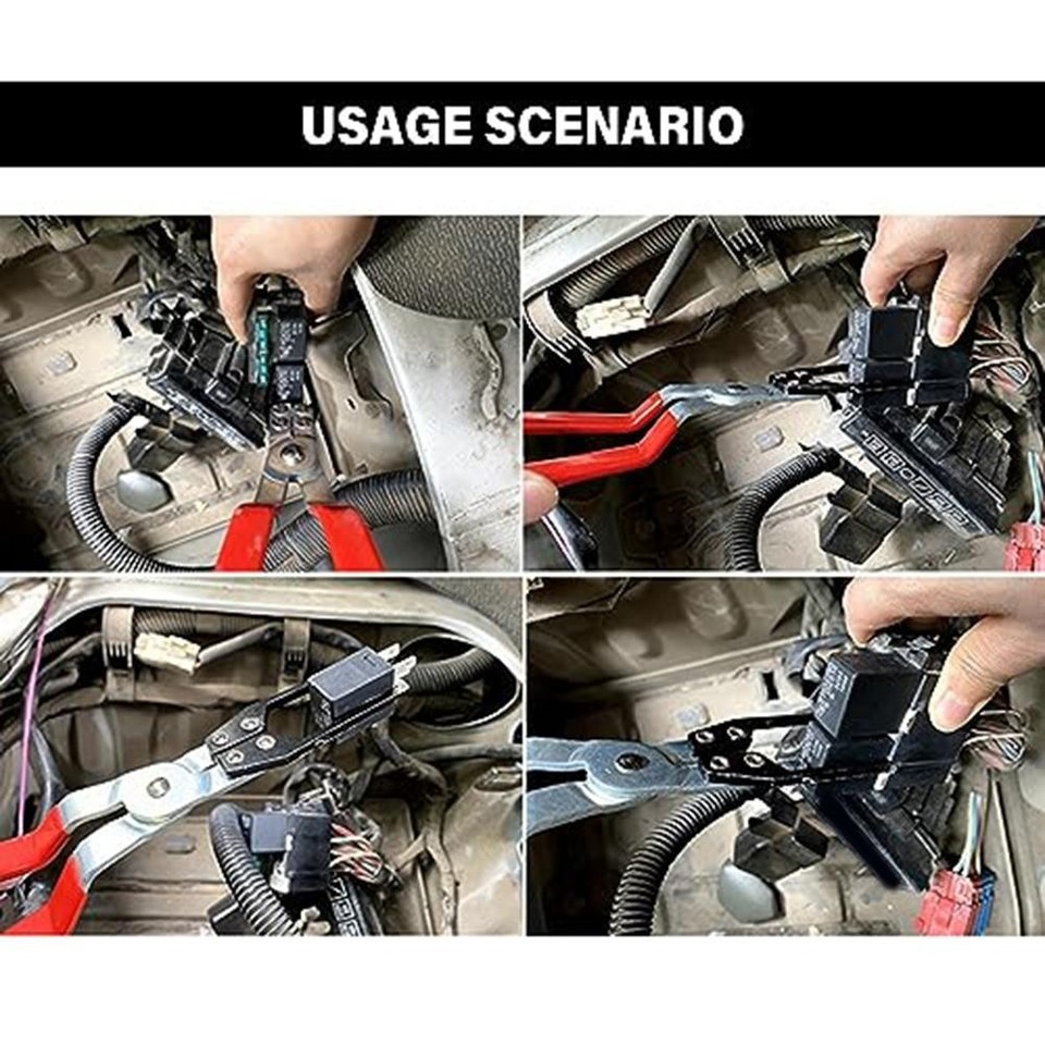Professional Grade Automotive Relay Extractor Pliers with Precision Fit ...