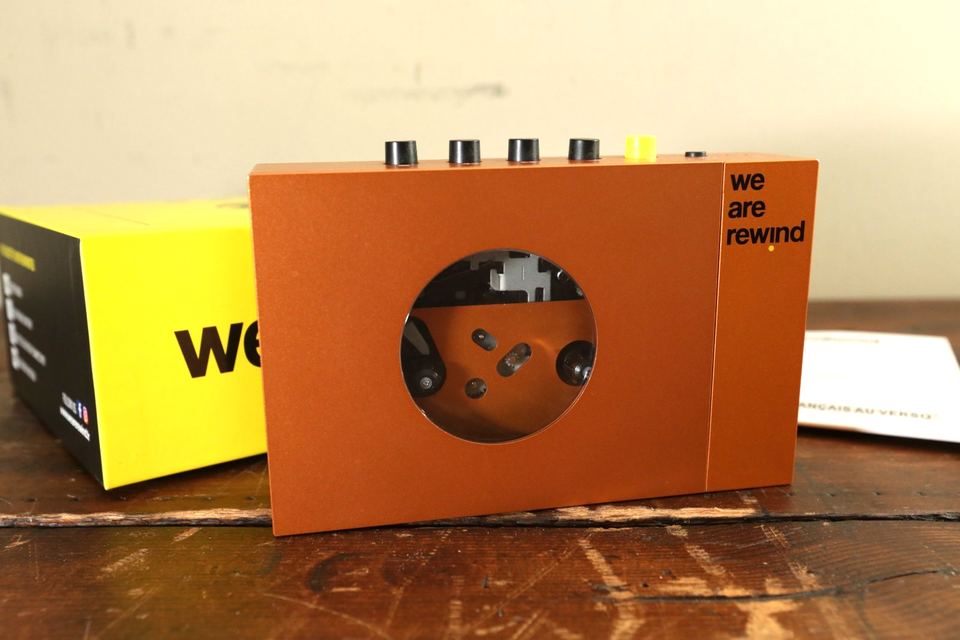 WE ARE REWIND WE 001 Cassette Player Recorder Sold As Is PARTS REPAIR ...