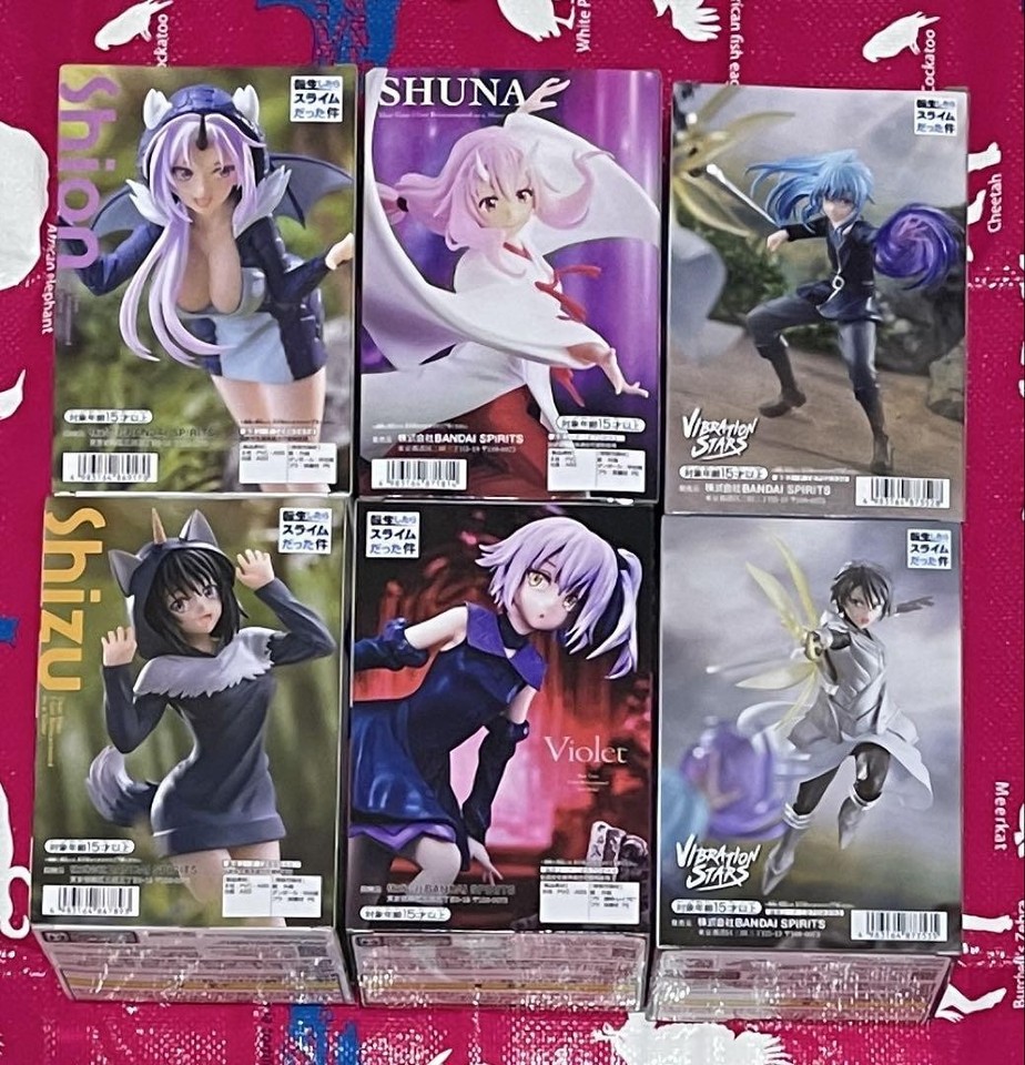 Tensura Reincarnated Slime Shion Shizu Rimuru Hinata Violet Shuna ...