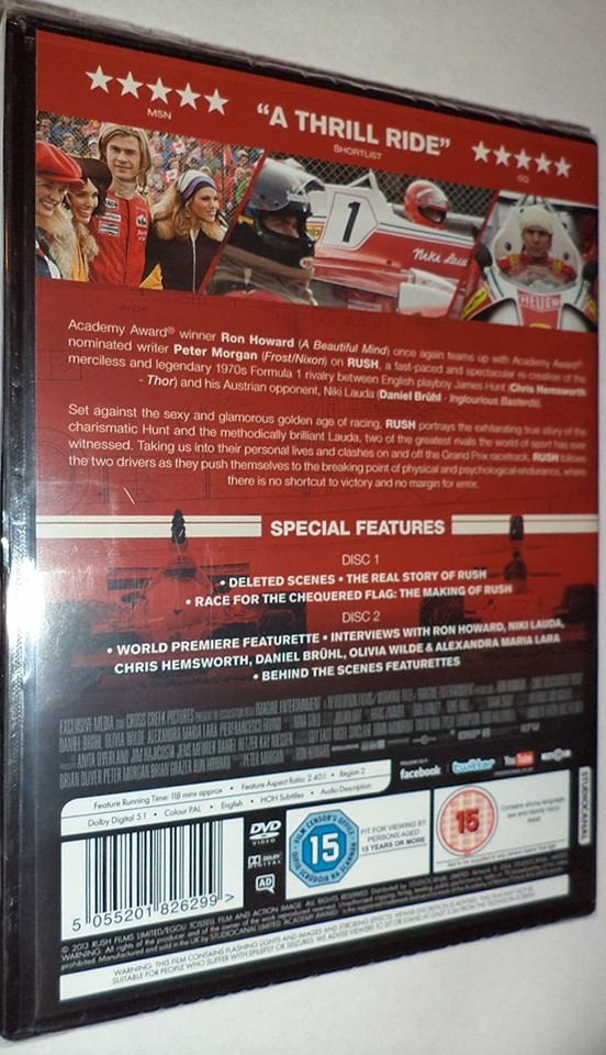 Rush 2 Disc Edition (DVD) | eBay