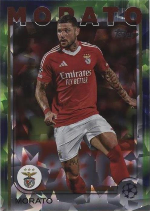 2024-25 Topps Uefa Club Competitions - Morato #181 Northern Lights (RC ...