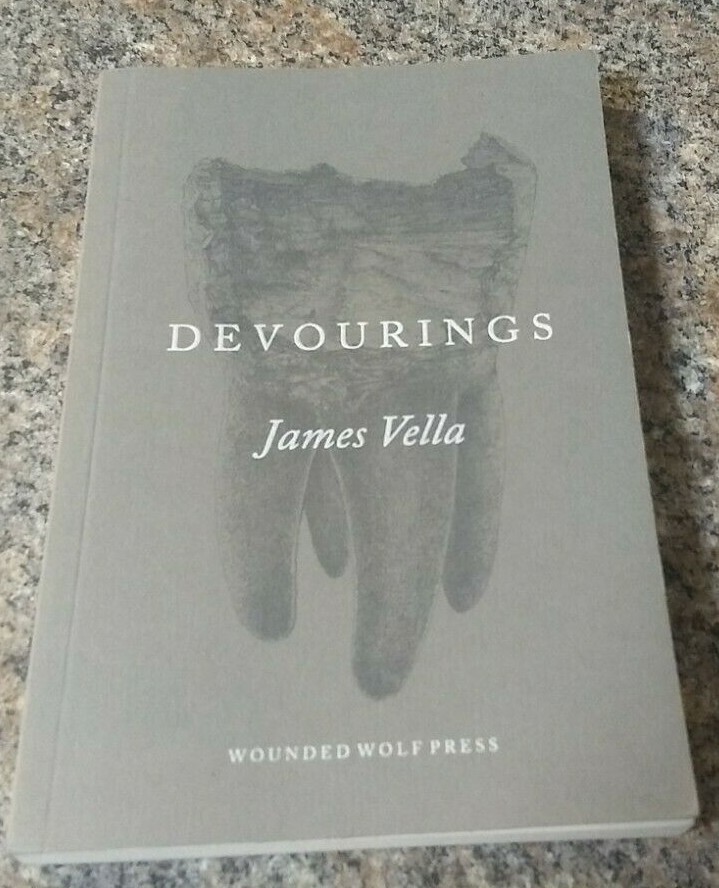 James Vella Devourings book UK 978-605-4897-00-1 WOUNDED WOLF PRESS ...