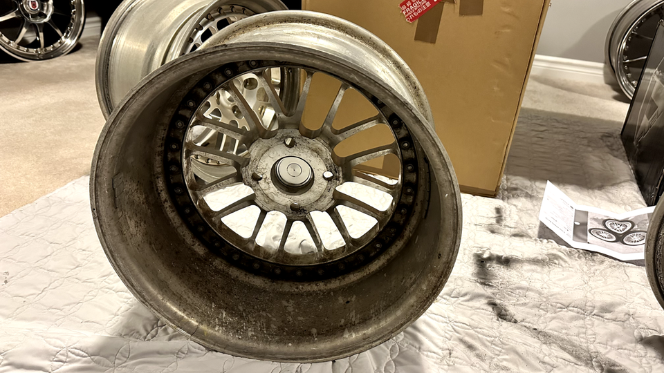 CCW Wheel Parts | 17" LM20 | ARP Bolts | Barrels | Outers | Faces | eBay