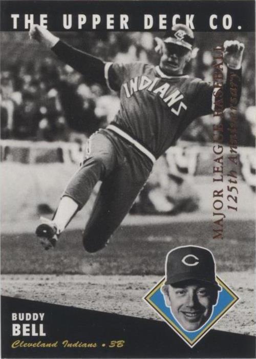 1994 Upper Deck All-Time Heroes - Buddy Bell #183 125th Anniversary for ...