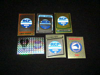 RC PARIS MATRA RACING 1 badge ecusson original choix PANINI FOOTBALL ...