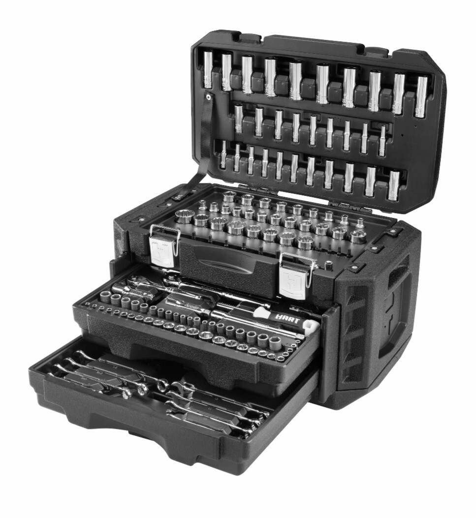 HART 215 pieces Mechanic Tool Set