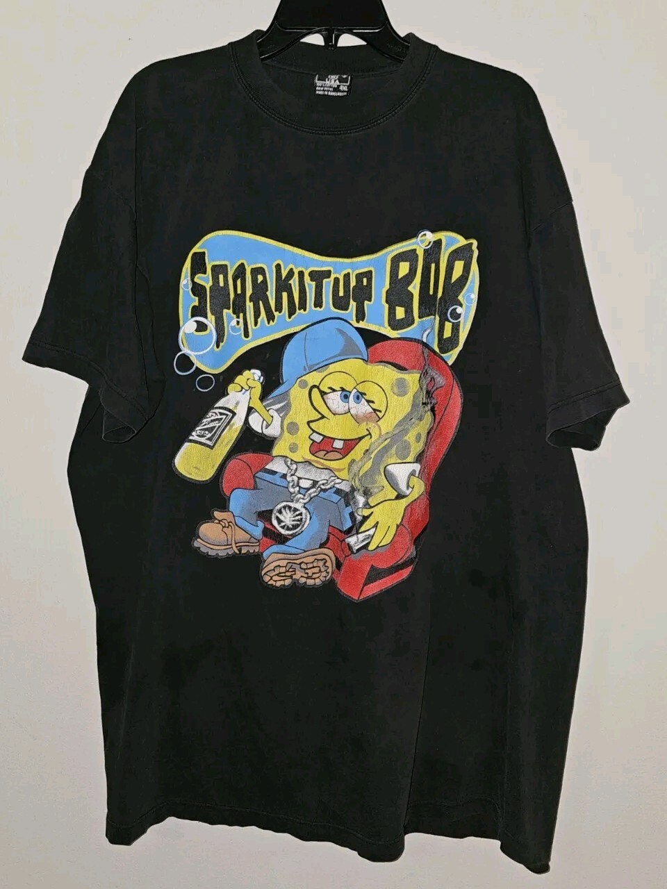 Vintage Anabil USA SpongeBob "Spark It Up Bob"Hip Hop… - Gem