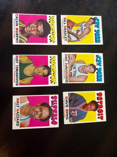 1971 72 Topps Basketball lot of 6 | eBay